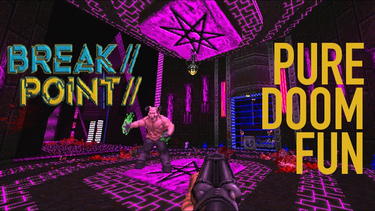 BREAK POINT // Pure DOOM WAD Fun | easy mode | tek syndicate