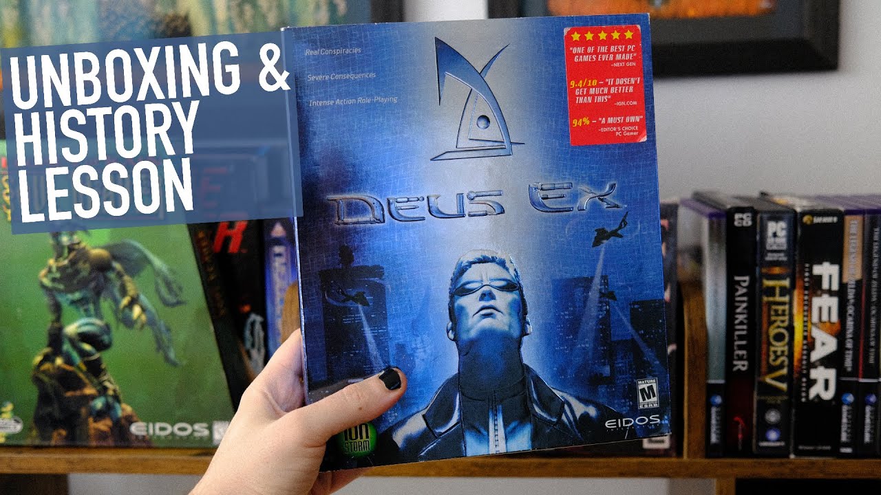 Deux Ex Unboxing and History Lessons (Way More Than Just an Unboxing ...