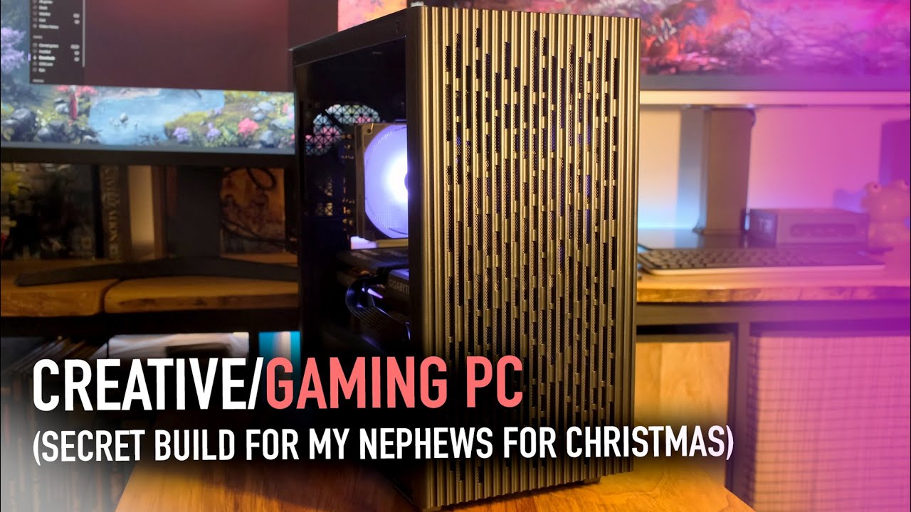 Creative Gaming PC Build! (Christmas Present for my Nephews) #ryzen # ...